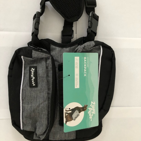 Zippy Paws | Dog | Zippy Paws Adventure Backpack In Black And Grey ...